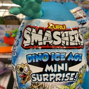 Zuru | Toys | Smashers Dino Ice Age Egg Blue Green Teal Orange Or ...